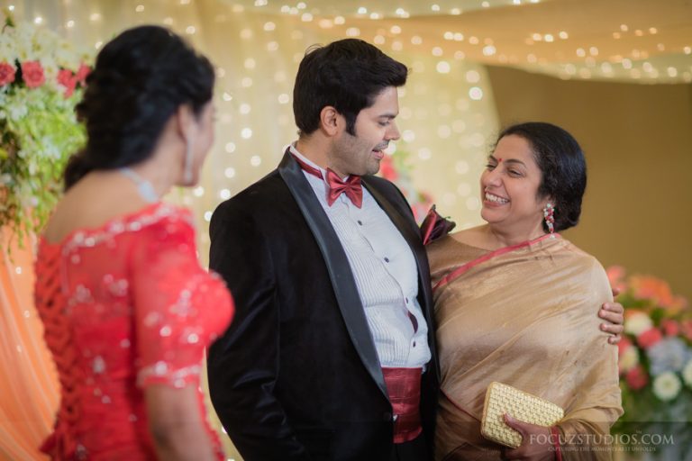 Celebrity Actor Ganesh Venkatram and Nisha Krishnan Wedding Reception ...