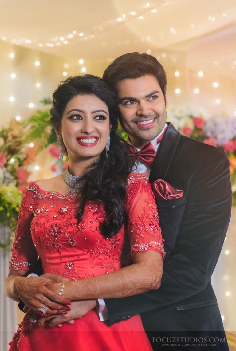 Celebrity Actor Ganesh Venkatram and Nisha Krishnan Wedding Reception ...