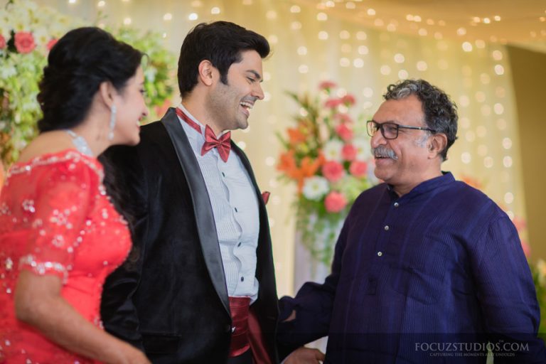 Celebrity Actor Ganesh Venkatram and Nisha Krishnan Wedding Reception ...