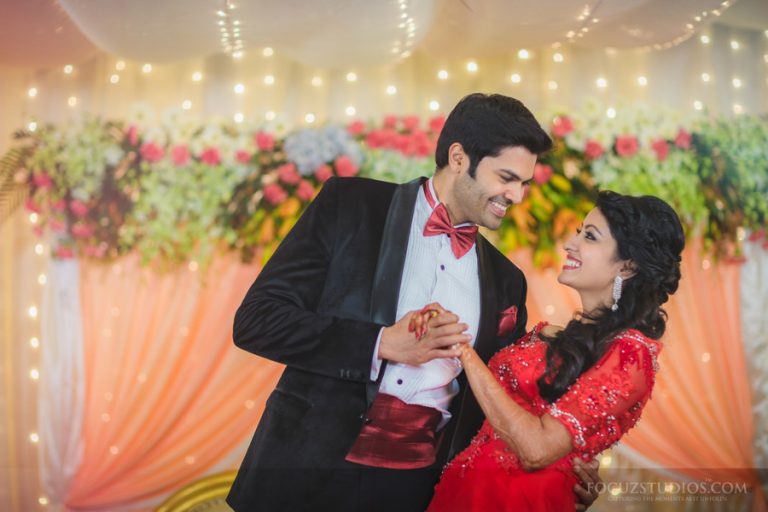 Celebrity Actor Ganesh Venkatram and Nisha Krishnan Wedding Reception ...