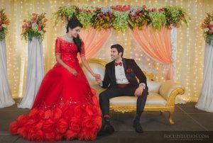 Celebrity Actor Ganesh Venkatram and Nisha Krishnan Wedding Reception ...